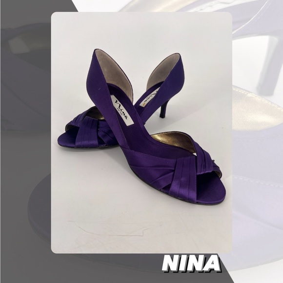 Nina | Shoes | Euc Nina Culver Evening Heels | Poshmark